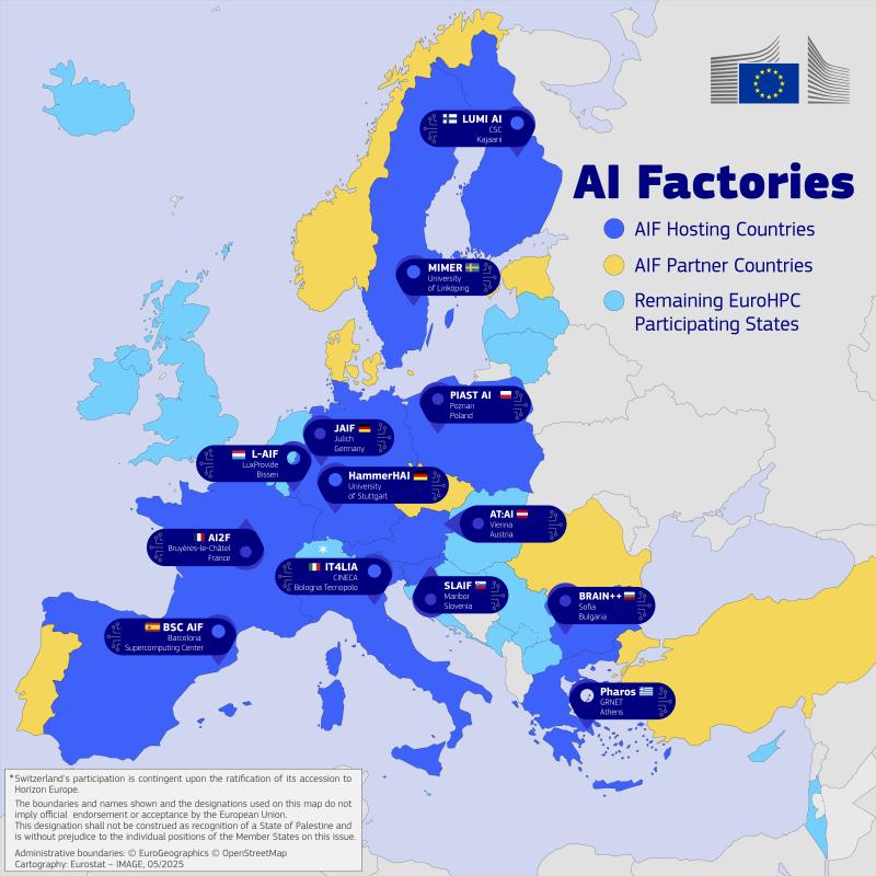 AI, entro il 2026 ci saranno 16 gigafactory europee (e una italiana ...